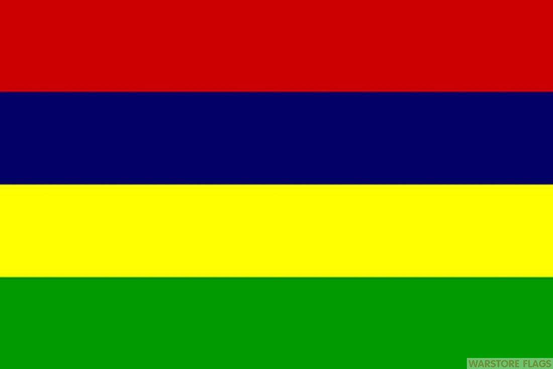 MAURITIUS FLAG 3X2 feet 90cm x 60cm FLAGS – WARSTORE FLAGS