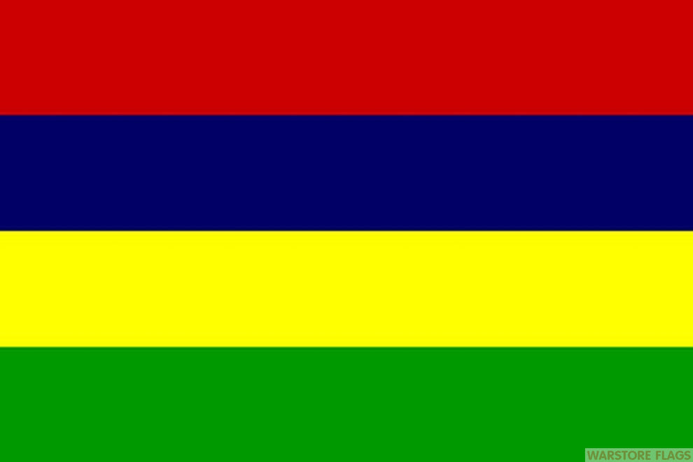 MAURITIUS FLAG 3X2 feet 90cm x 60cm FLAGS – WARSTORE FLAGS