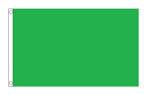PLAIN GREEN FLAG 150cm x 90cm (5x3 feet) – WARSTORE FLAGS